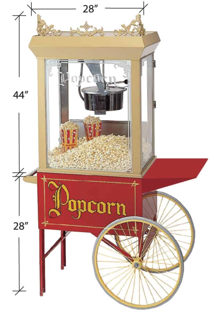 Concession Machine Rentals Nashville- Popcorn Machine Rental